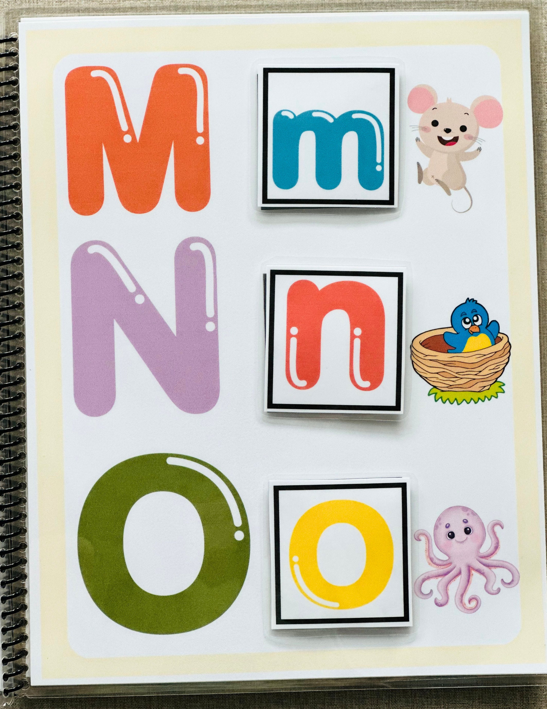 Kids Alphabet Busy Book Learn ABC for Toddlers - Etsy
