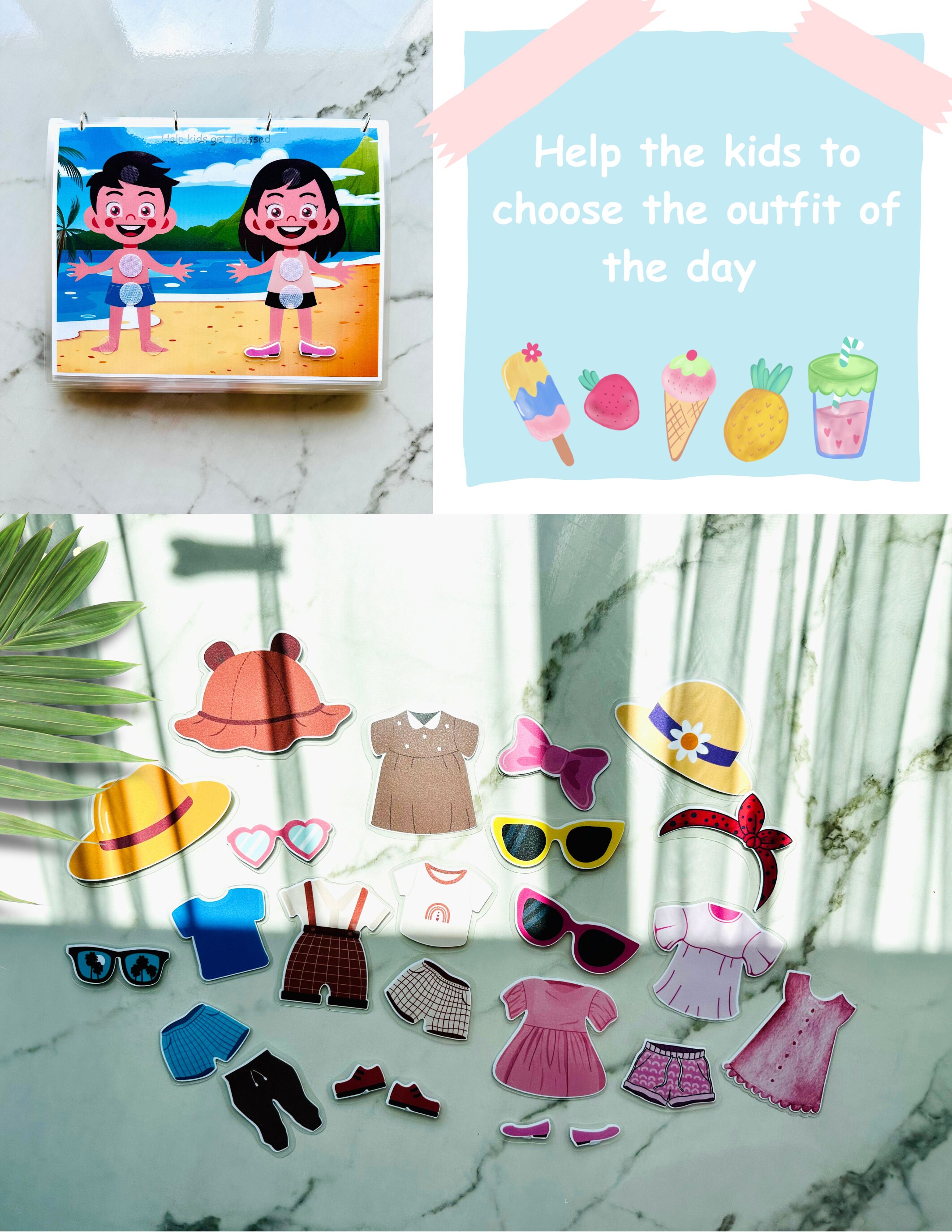 Printable Summer Activity Book for Toddlers Quiet Book Homeschool ...