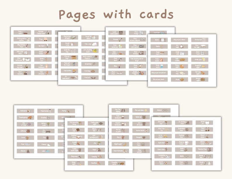 Ocean Theme Routine Charts Bundle / Morning Routine/ Afternoon Routine ...