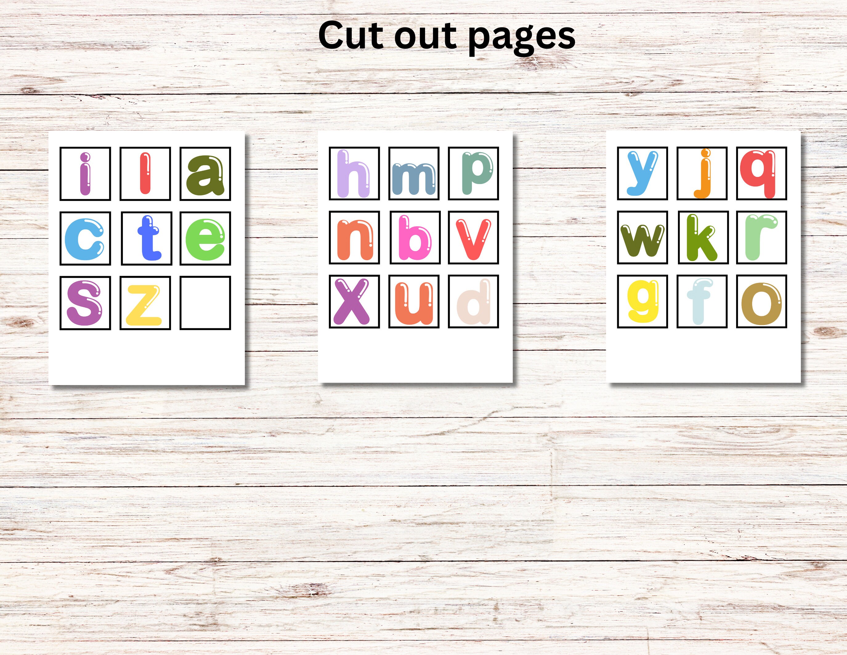 Kids Alphabet Busy Book Learn ABC for Toddlers - Etsy