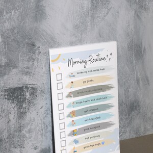 Personalized Boys Morning Routine | Morning Routine Chart | Morning ...