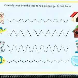 Personalized First Tracing Book for Toddlers |printable or Shipped| - Etsy