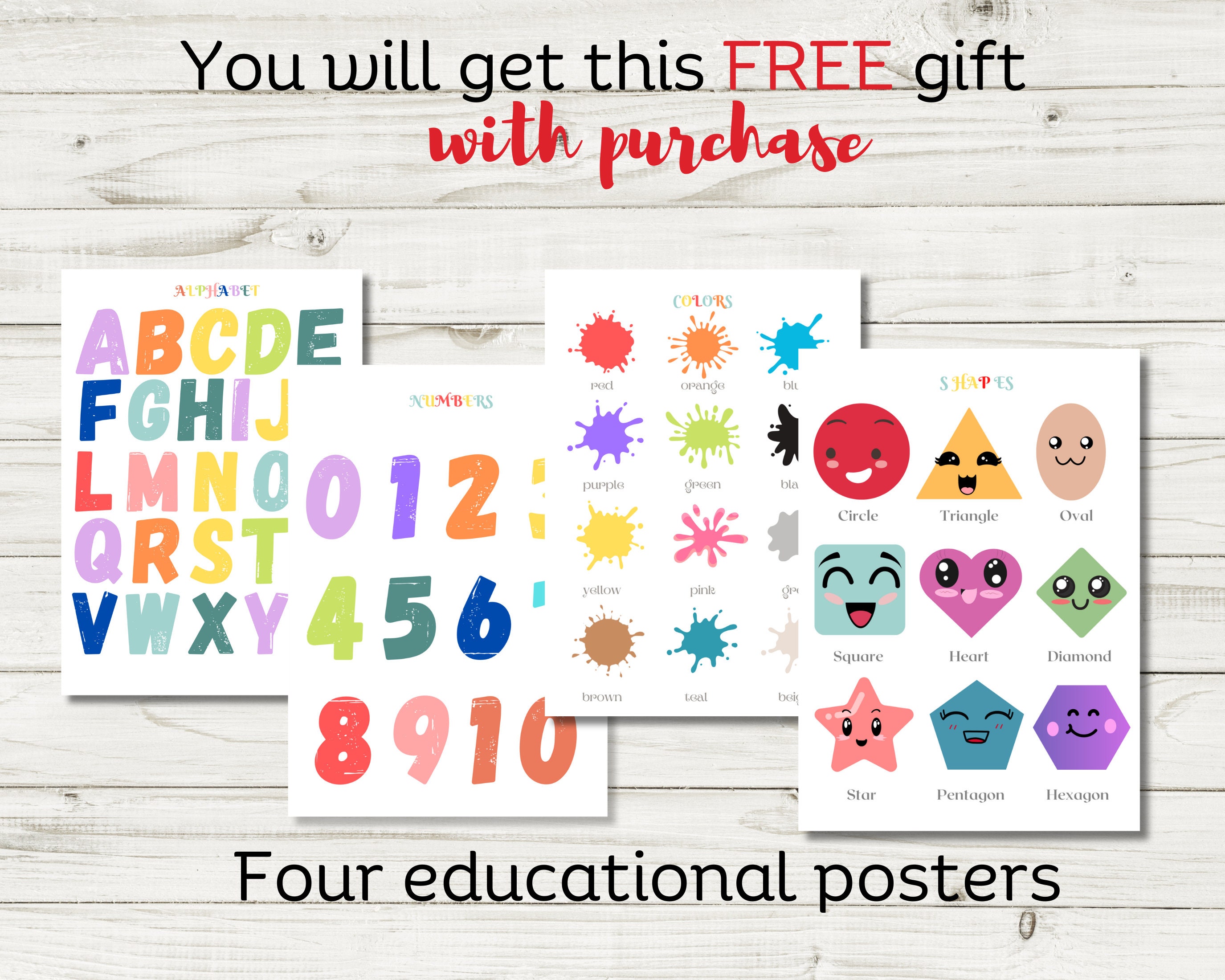 Printable Morning Routine Chart / FREE Gift With Purchase / - Etsy