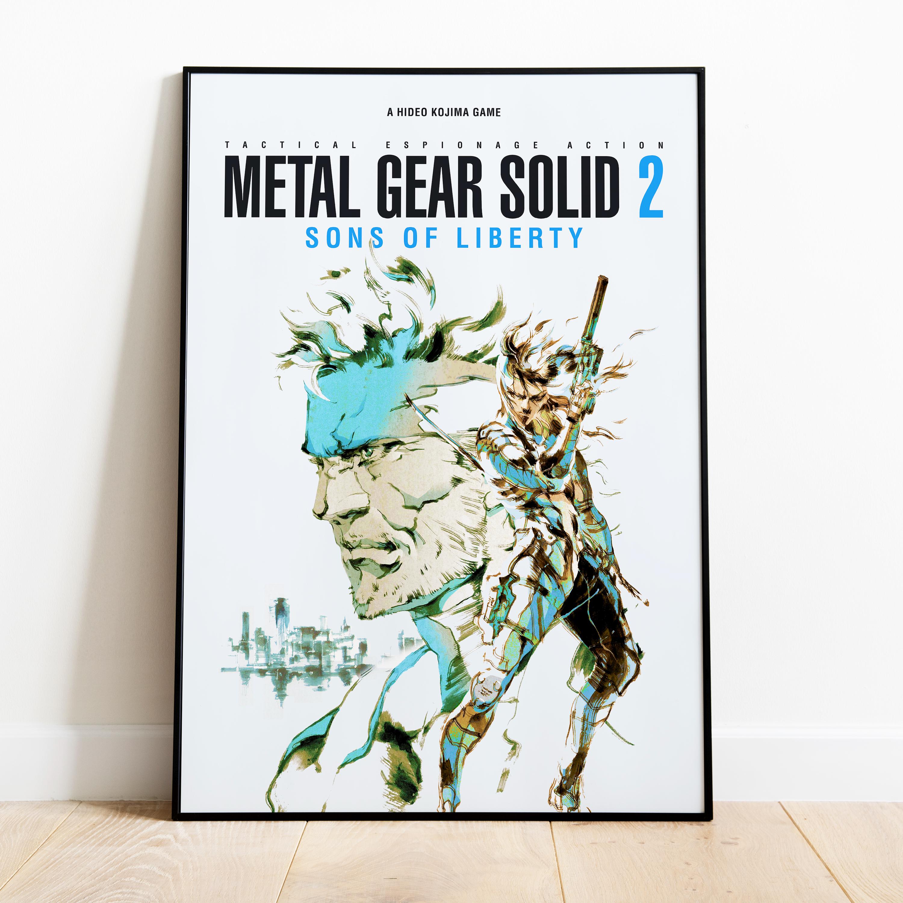 Metal Gear Solid 1 - 5 Posters, Printable Ready Download, Minimalist ...