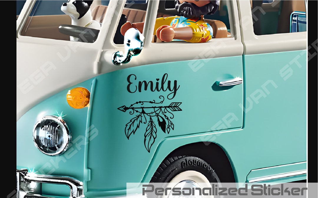 Camper Name Decal, Camper Sticker, Van Sticker, Caravan Stickers ...