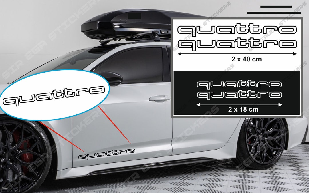 Audi Sport Racing quattro Line QUATTRO A3 A4 A5 A6 A8 Q3 Q5 Q7 TT RS ...