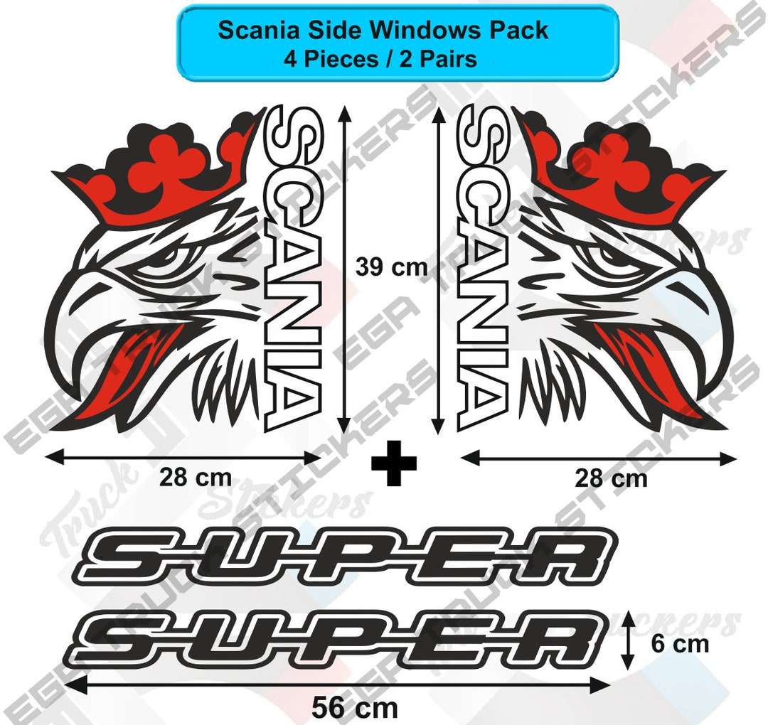 Scania Truck Lorry HGV Tractor Window Griffin - Etsy