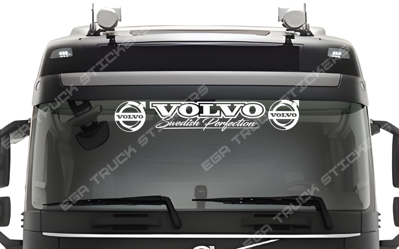 Volvo FH Windscreen Decal swedish Perfection. Graphic Sticker FH13 FH16 ...