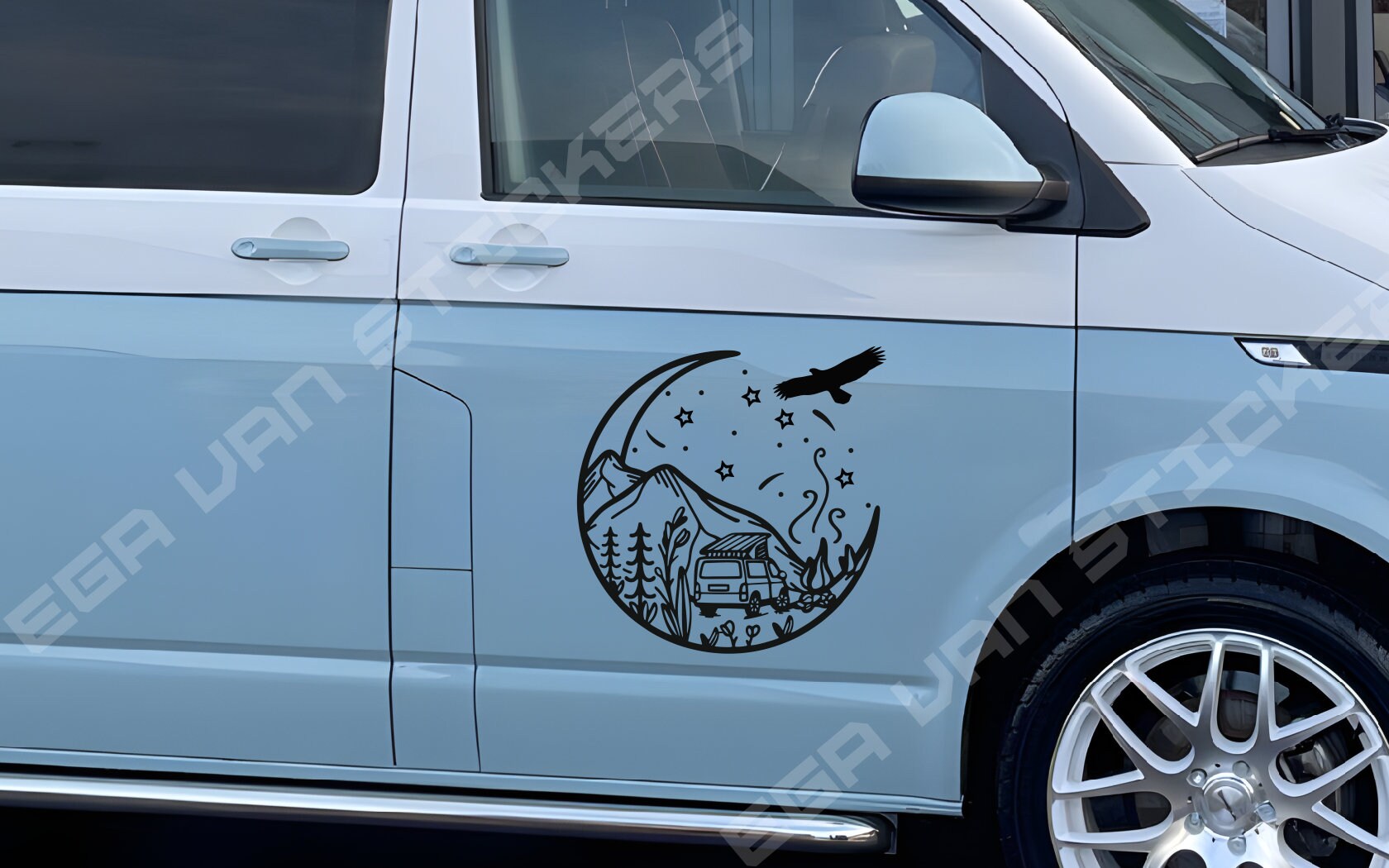 Car Sticker Van Camping Sticker Vanlife Sticker Car Sticker - Etsy
