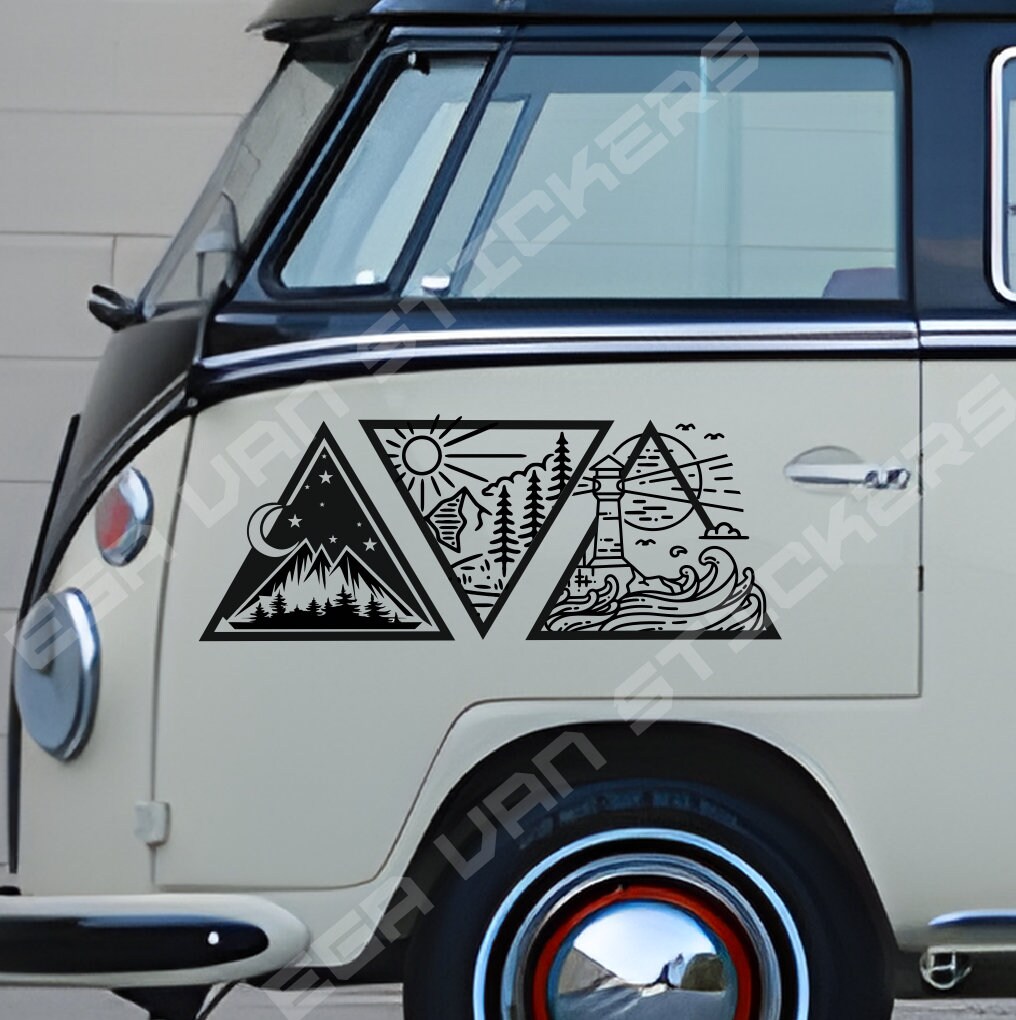 Campervan Large High Quality Grade Decal Side Panel Decal Single Decal ...