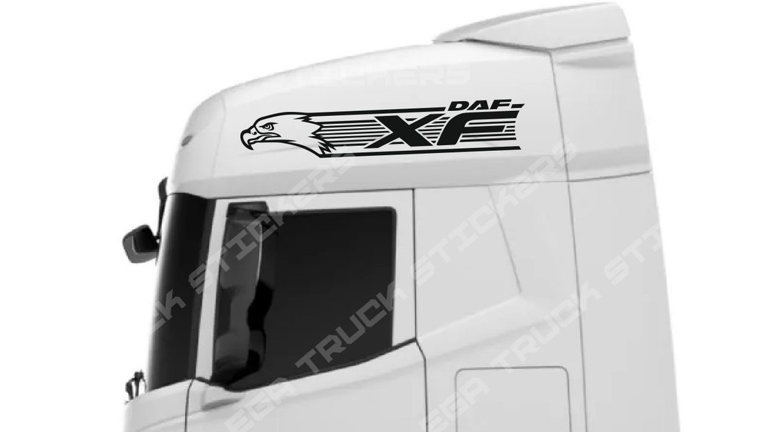 Daf XF EURO 6 Side Eagle XF Stickers 1 Pair - Etsy