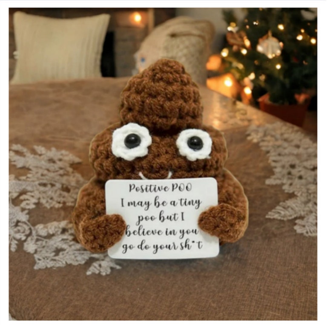 Playful Poo Crochet Amusing Amigurumi Novelty Ideal for - Etsy