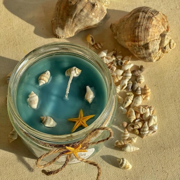 Ocean Candle - Etsy