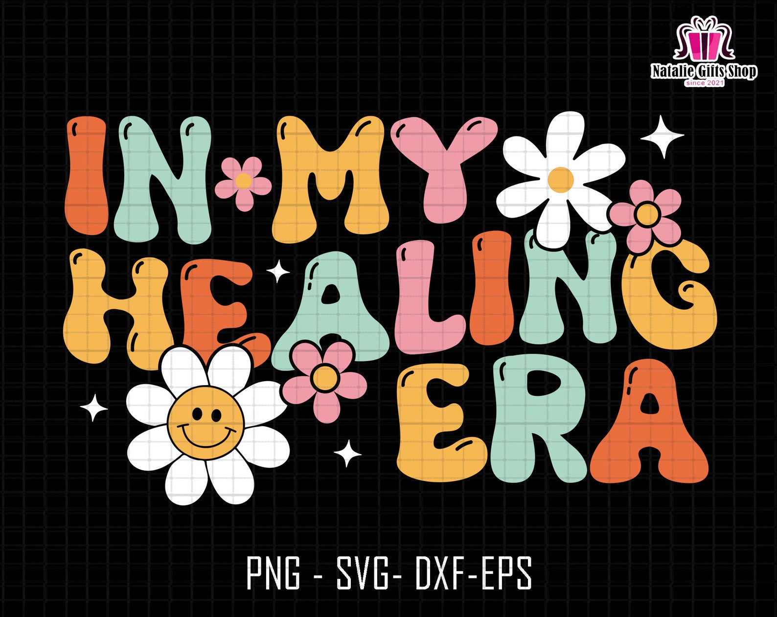 In My Healing Era Svg, Mental Health Matter Awareness Svg, Self Care ...