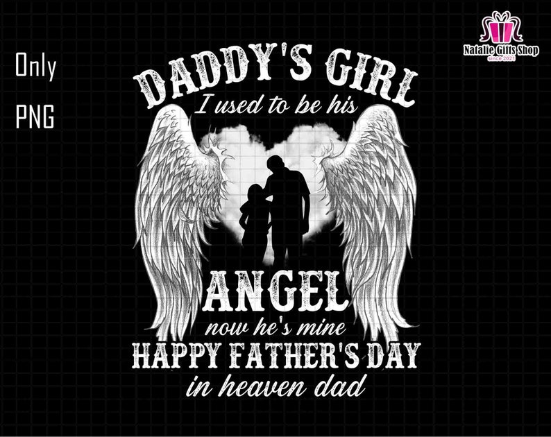Heaven Dad Png, My Dad in Heaven Png, Dad Sublimation Png, Dad in ...