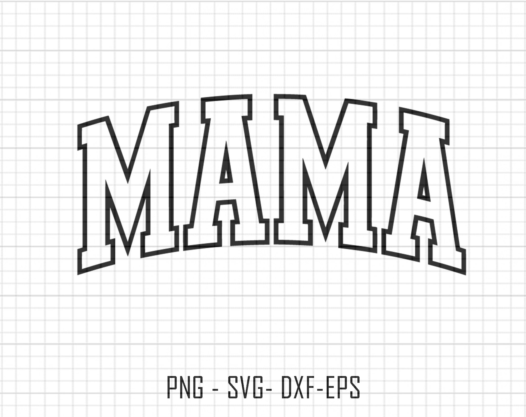 Mama Varsity Svg Mama Varsity Outline Svg Silhouette Svg - Etsy Canada Mama Varsity Svg Mama Varsity Outline Svg Silhouette Svg - Etsy Canada