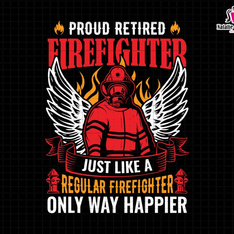 Retired Firefighter - Etsy