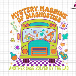 Mystery Machine of Diagnostics Png, Lab Week 2025 Png, Phlebotomy Png ...