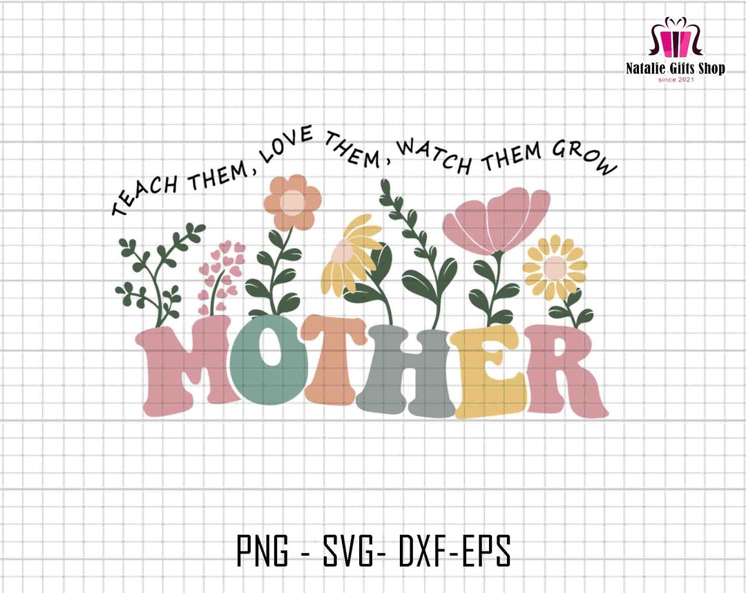 Mother Day Svg Sublimation, Mother Svg, Mama Svg, Mom Svg, Mama Flower ...