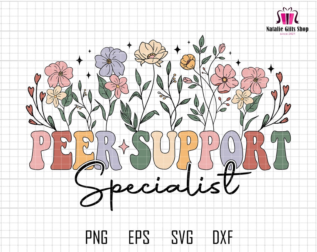 Peer Support Specialist Svg, Mental Health Advocate Svg, Self Care Svg ...