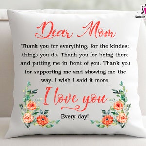 Dear Mom Png, Message for Mom Png, Gift for Mom, Mom Sublimation Png ...