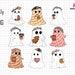 Spooky Conchas Mexican Png,halloween Cute Ghost Png, Dia De Muertos Png ...