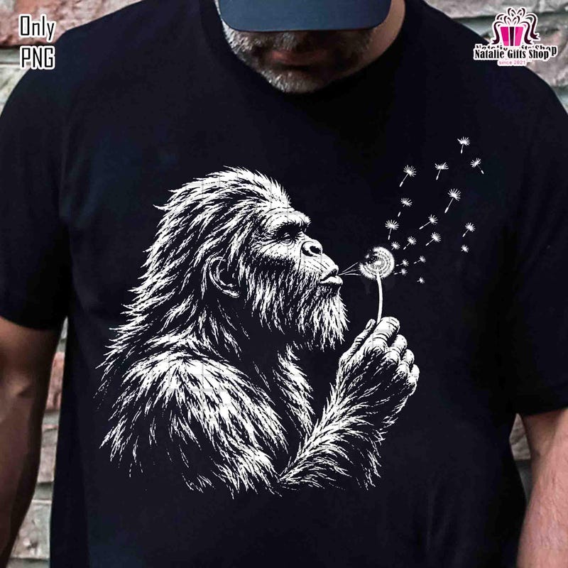 Bigfoot Blowing Wishes - Etsy UK