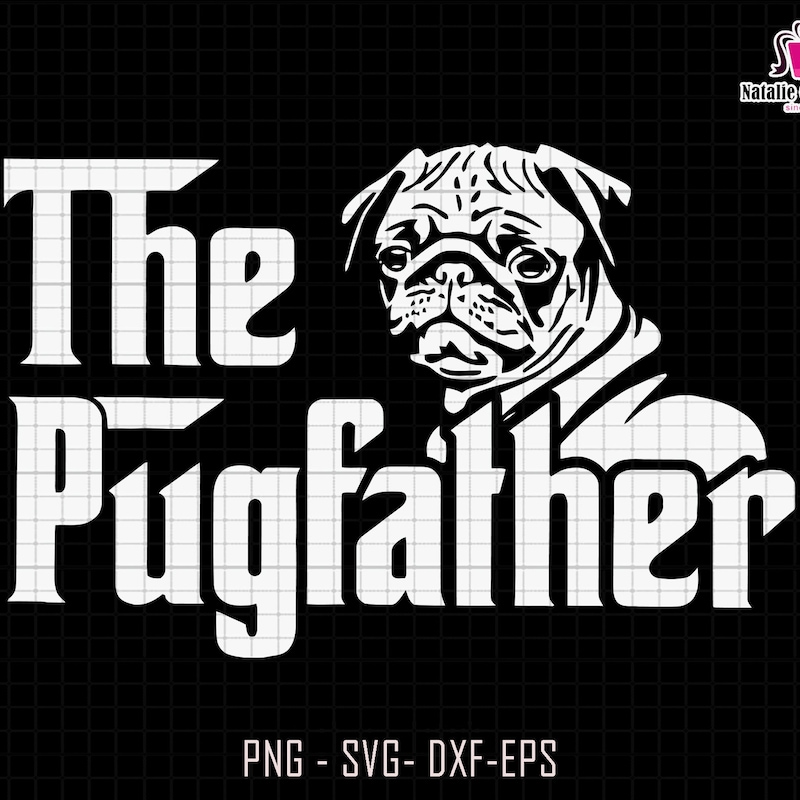 Pug Svg - Etsy