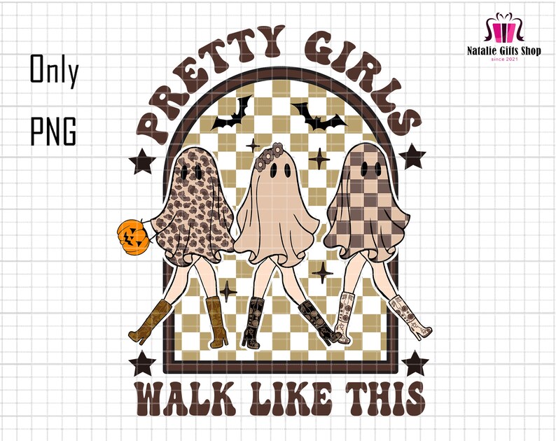 Pretty Girls Png, Walk Like This Png, Halloween Girl Svg, Halloween ...
