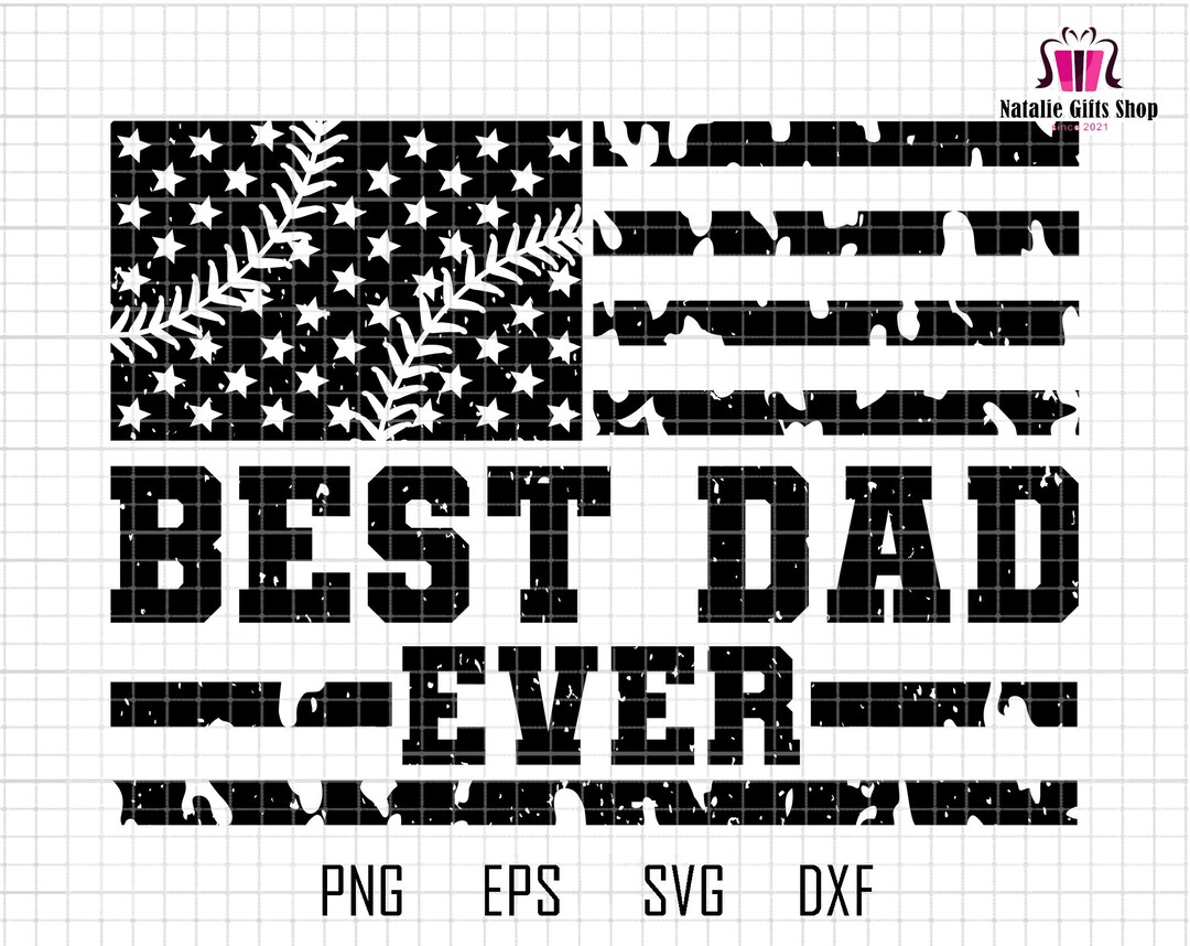Baseball Dad Svg, Best Dad Ever Svg, Baseball Svg, Baseball Papa Svg ...
