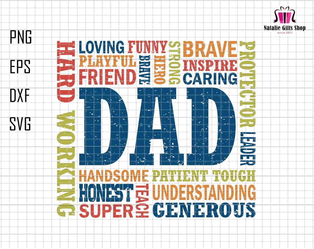 Dad Defination Svg Png, Dad Png, Dad Hardworking Hero Protector Svg ...