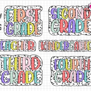 Teacher Dalmatian Bundle Png, Dalmatian Dots Png, First Grade Png ...
