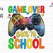 Game Over Back to School Png Sublimation Design, School Png, Back to ...