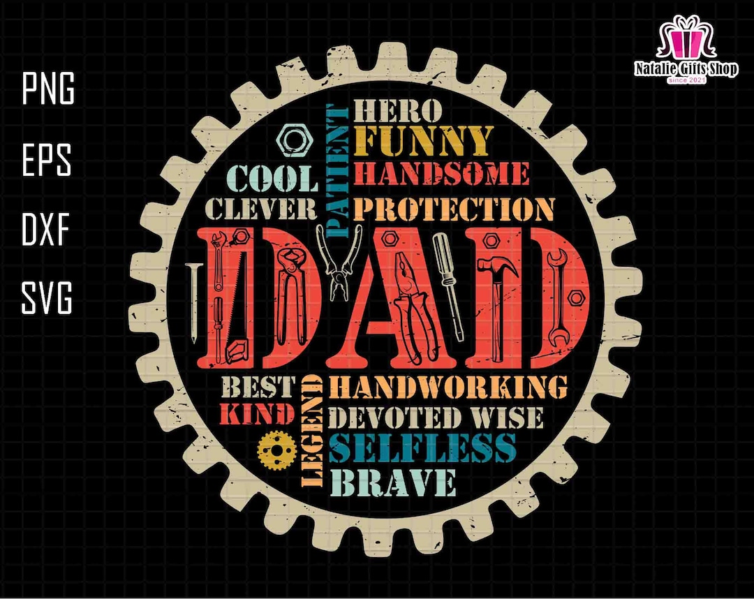 Mechanic Dad Svg Png, Mechanic Tools Svg, Funny Dad Svg, Father's Day ...
