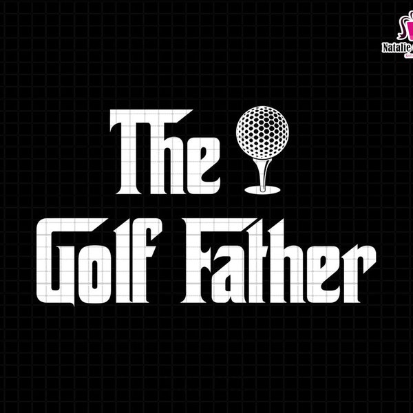 The Golf Father Svg - Etsy