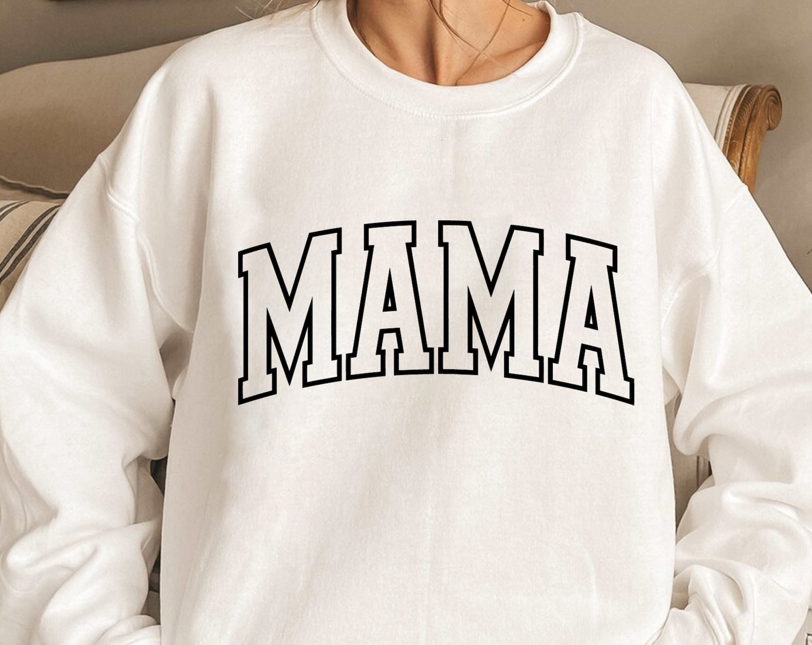 Mama Varsity Svg, Mama Varsity Outline Svg, Silhouette Svg, Mom Svg ...