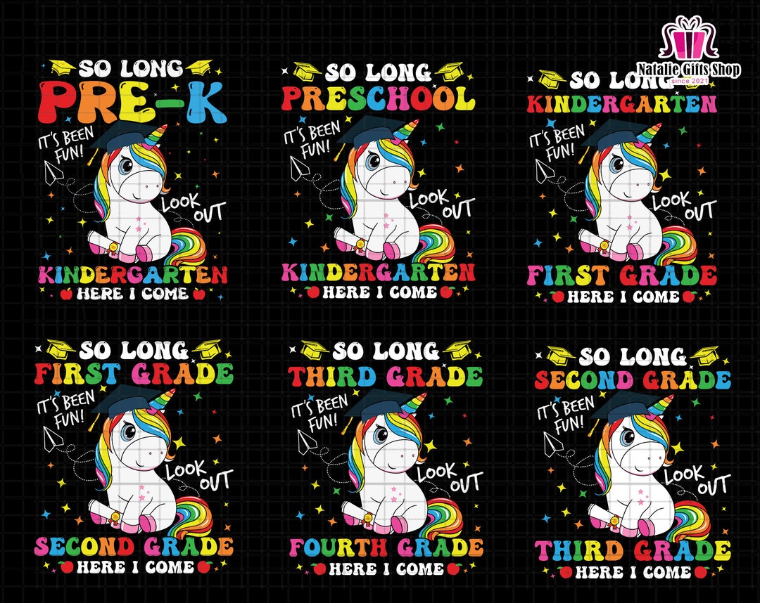 So Long Svg Bundle, Graduation 2023 Svg Bundle, Last Day of School Svg ...