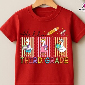 Hello School Png Bundle, Silly Goose Png, Goose Back to School Png, Pre ...