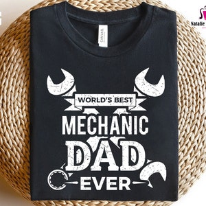 World's Best Mechanic Dad Ever Svg, Mechanic Dad Svg, Mechanic Wrench ...