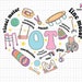 OT Occupational Svg, Therapy Heart Svg, OT Groovy Svg, OTA Ot Cota Svg ...