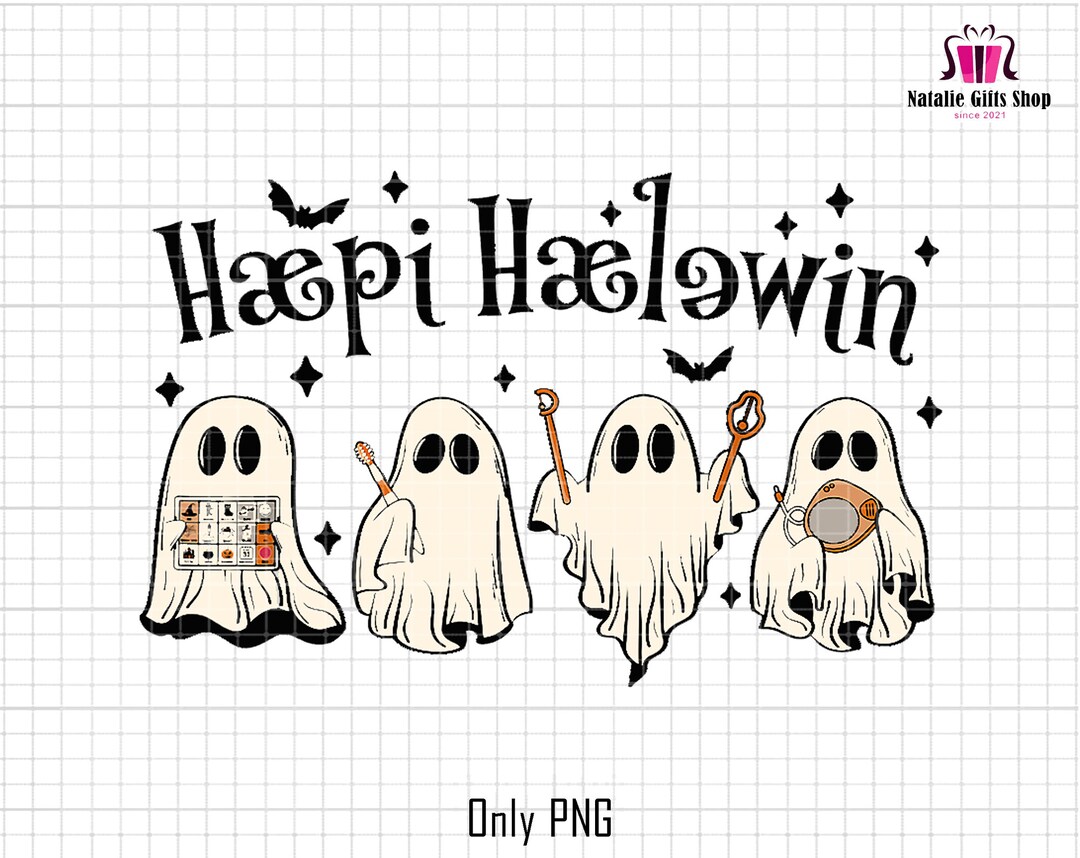 Retro Ghosts Png, Speech Therapy Png, Halloween Speech Therapy Png ...