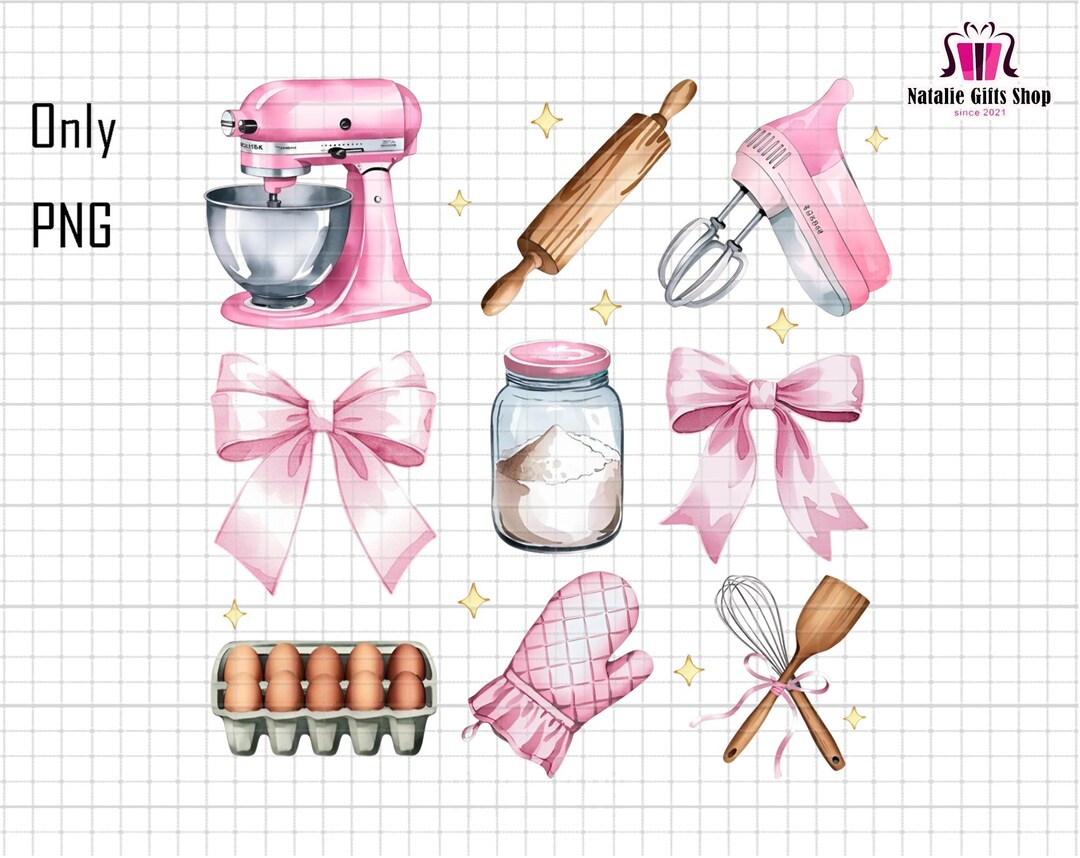 Baking Coquette Bow Png, Baking Lover Png, Cupcake Png, Cooking Png ...