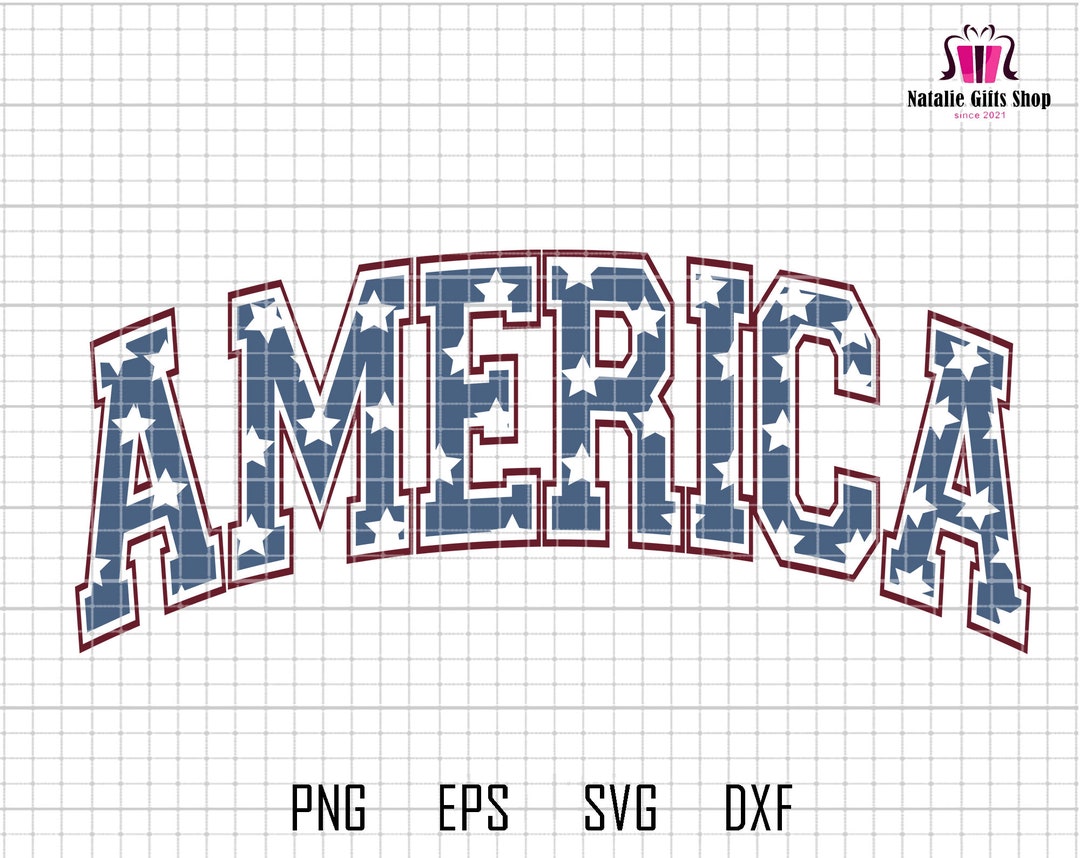 America Svg Png, Varsity America Svg, Merica Varsity Svg, Independence ...