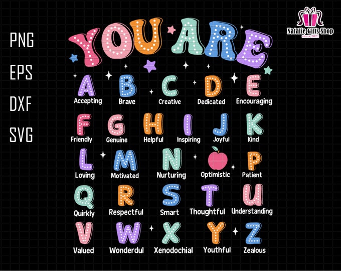 Alphabet Svg, ABC Svg, Teacher Svg, Back to School Svg, Teacher ...