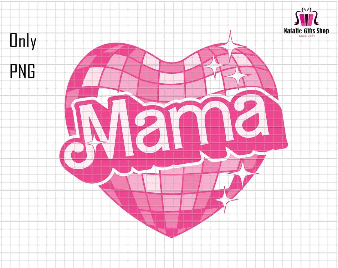 Pink Mama Png, Come on Mama Png, Trendy Mama Png, Mother's Day ...