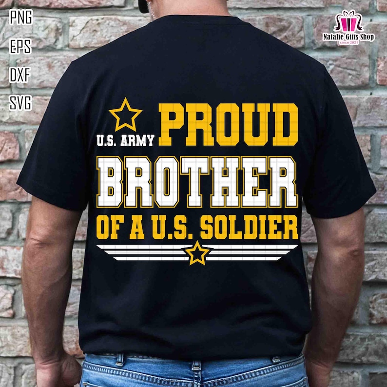 Proud Dad of USA Soldier Svg Bundle, US Army Svg, Mom Sister Svg ...