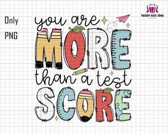 You Are More Than A Test Score Png, Test Day Png, Rock the Test Png ...