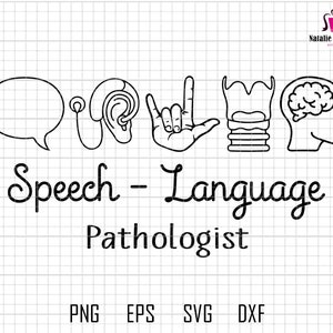 Speech Language Pathologist Svg, Special Education Svg, Teacher Svg, SLP Scope of Practice Svg ...