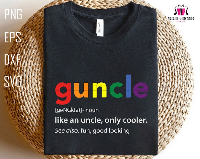 Guncle Svg Funny Uncle Svg Guncle Definition Svg Gay Uncle - Etsy