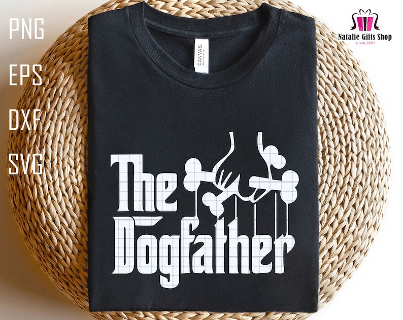 The Dogfather Svg Dog Svg Dog Dad Svg Dog Lover Svg - Etsy